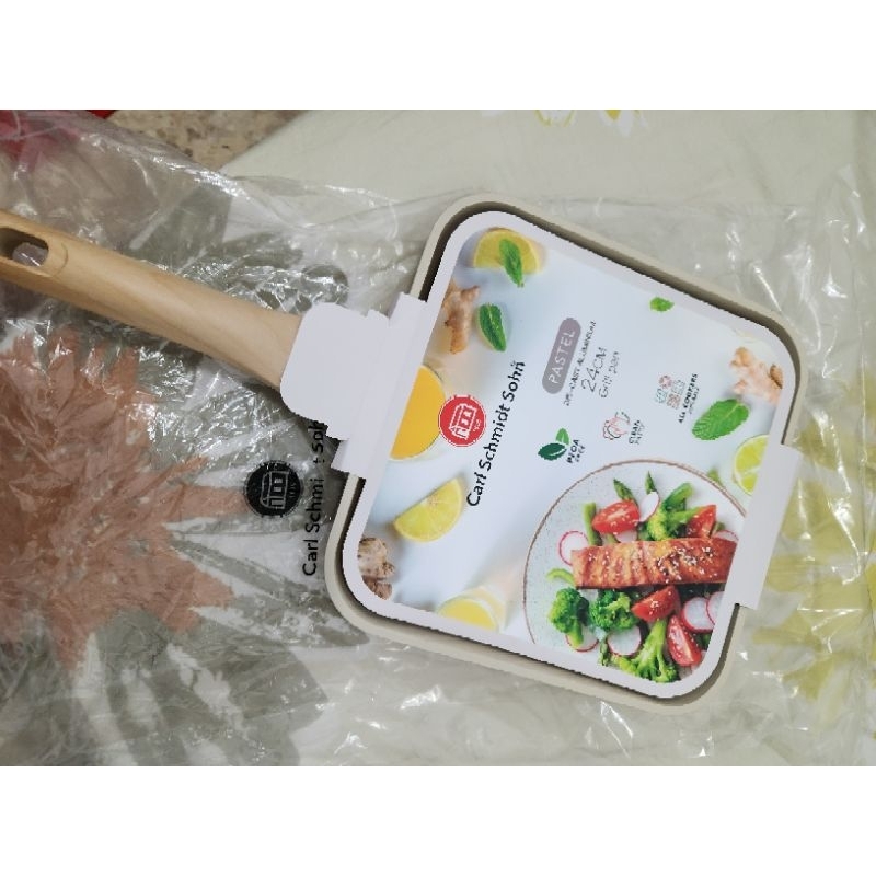Jual carl schmidt sohn wajan grill pan bbq 24 cm Baru New | Shopee ...