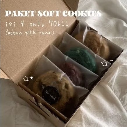 Jual (TIDAK PO) KukasiCookies | PREMIUM Soft Cookies, PAKET | Shopee ...