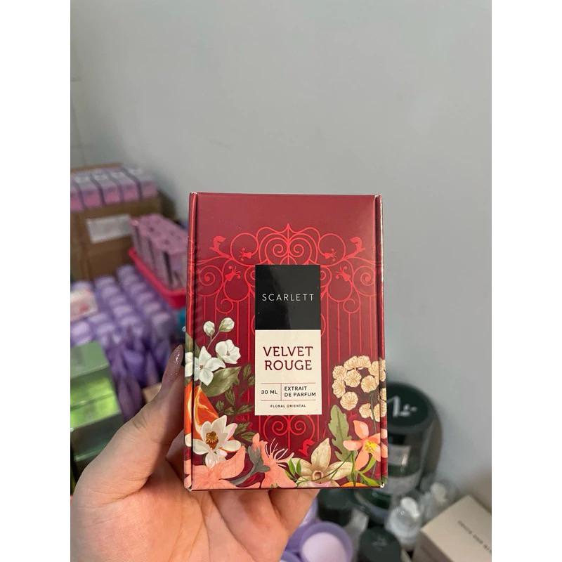 Jual SCARLETT - Velvet Rouge Extrait De Parfum | Shopee Indonesia