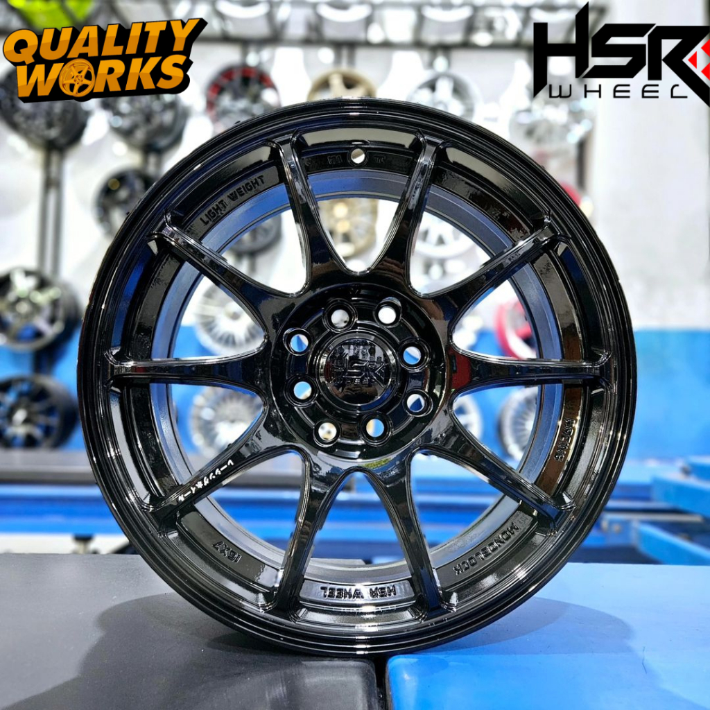 Jual Velg Racing New Agya, Ayla 2024 Velek Hsr Indy Ring 16 Lebar 7 Rata Lubang 4 Warna Hitam ...