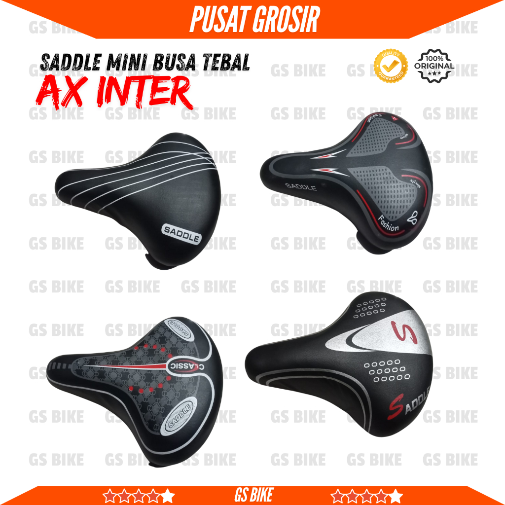 Jual SADDLE MINI AX INTER SUPER EMPUK SADDLE PER BUSA TEBAL | Shopee ...
