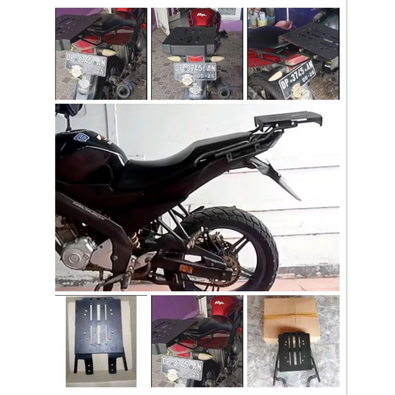 Jual Bracket Breket Top Box geser kucay Vixion Old dan New Vixion NVL ...