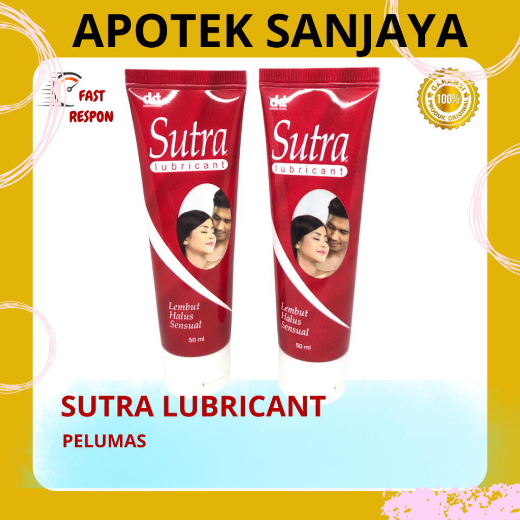 Jual SUTRA LUBRICANT GEL / PELUMAS / 50 ML | Shopee Indonesia