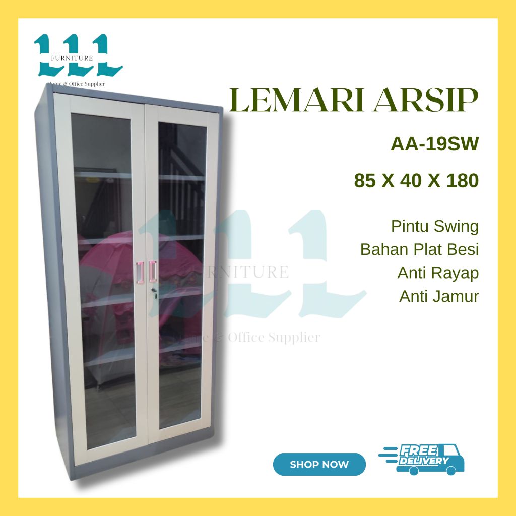 Jual Lemari arsip AA-19SW | Lemari Arsip Besi Kombinasi - Lemari File ...