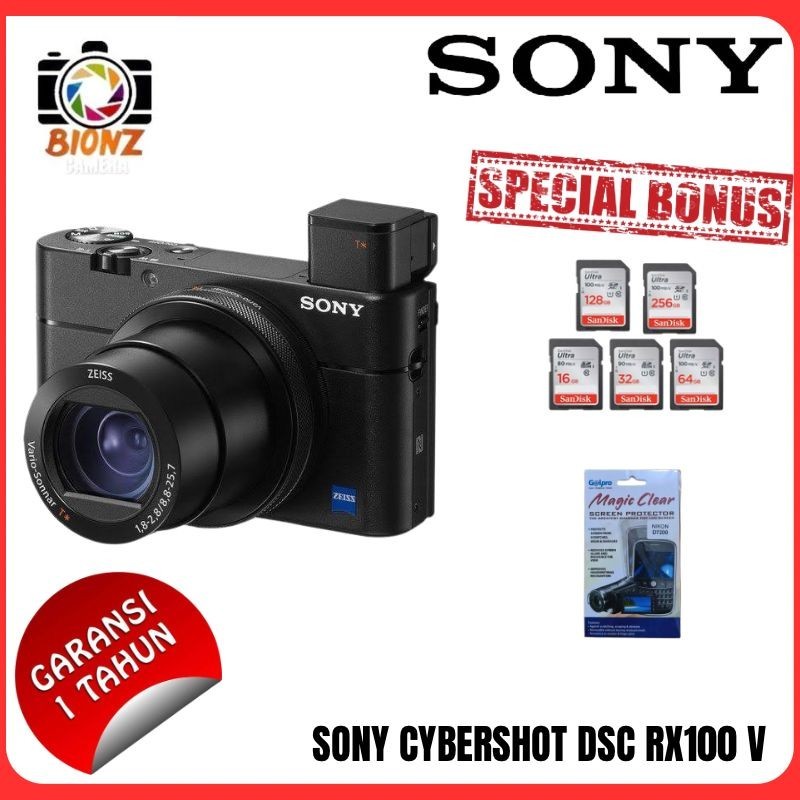 Jual SONY CYBERSHOT DSC-RX100 V / SONY DSC-RX100 V / SONY RX100 V | Shopee Indonesia