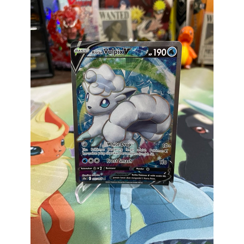 Jual Alolan Vulpix V SR 077/068, Pokemon TCG Indonesia | Shopee Indonesia