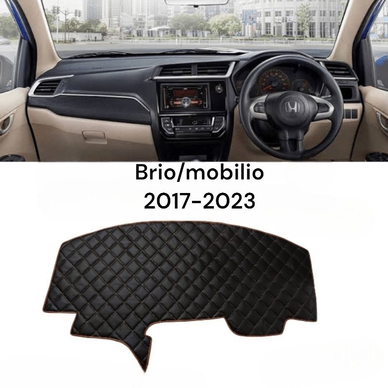 Jual Cover Alas Dashboard Honda BRIO Mobilio BRV Kulit Premium ...