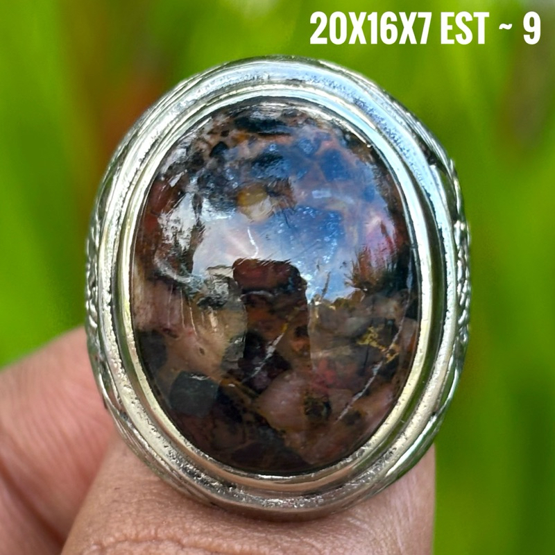 Jual NATURAL BATU AKIK BADAR BESI NEMPEL MAGNET | Shopee Indonesia