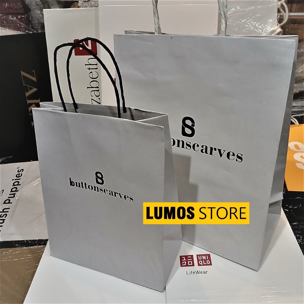 Jual Paper bag Buttonscarves small tas kertas hadiah hampers | Shopee ...