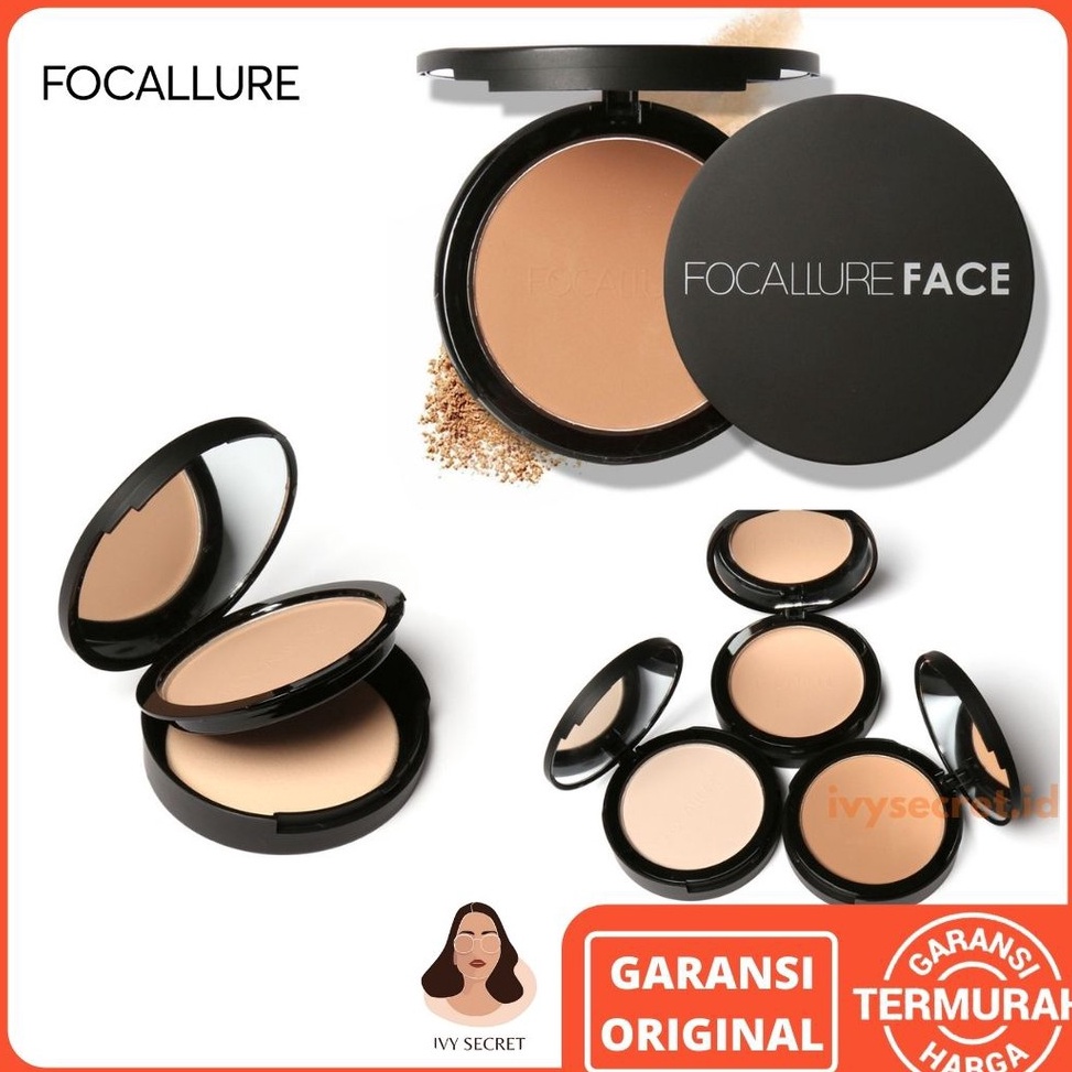 Jual Super Berhadiah Focallure Pressed Powder Focallure Powder ...