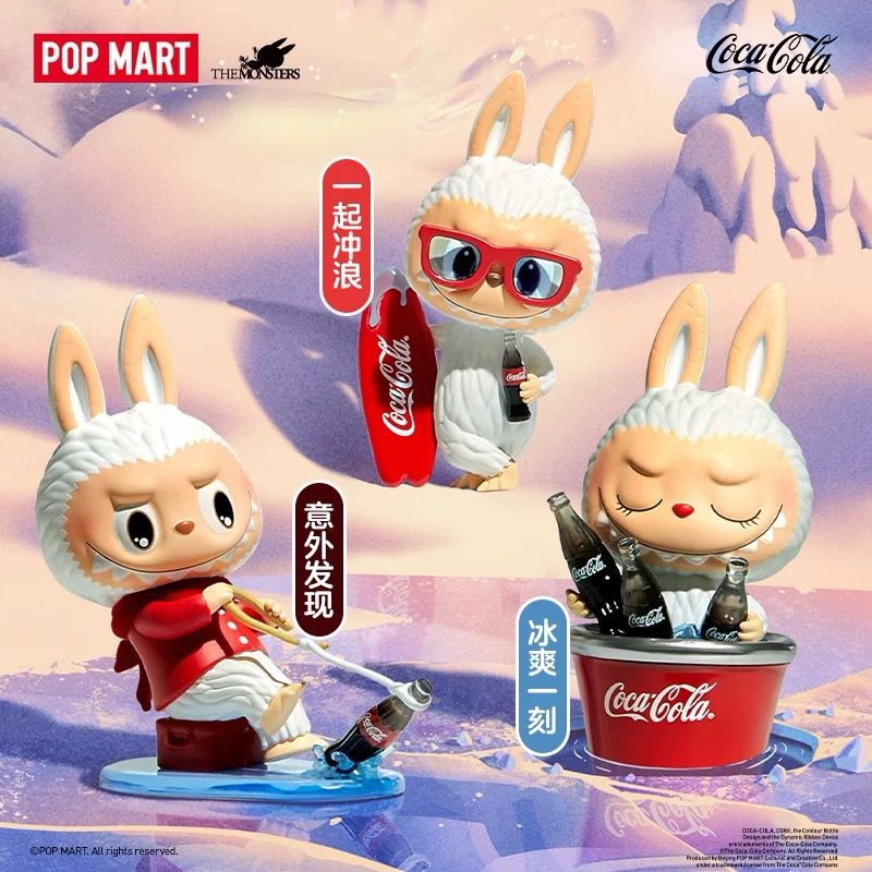 Jual POPMART THE MONSTERS Coca-Cola series figures blind box LABUBU ...