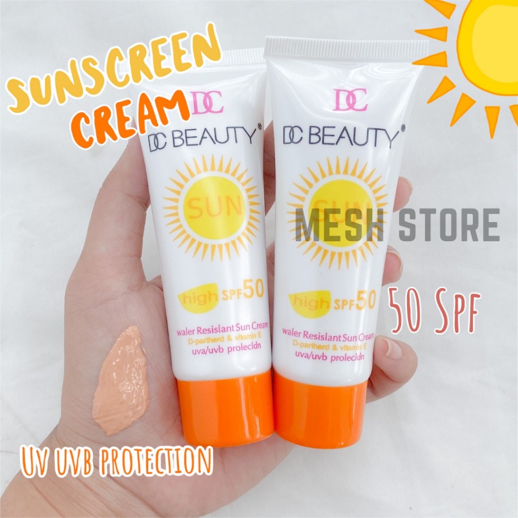 Jual PROTECT SUNSCREEN - DC BEAUTY Tinted Sunscreen Sun Block SPF 50 ...