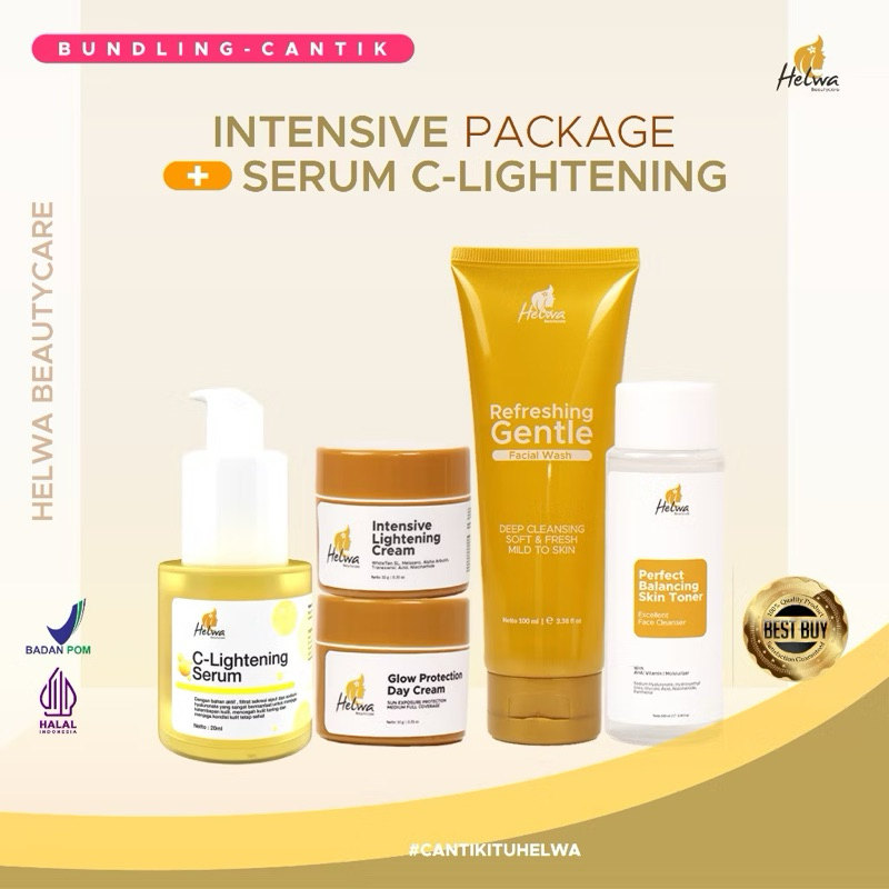 Jual PAKET GLOWING HELWA BEAUTYCARE | Shopee Indonesia