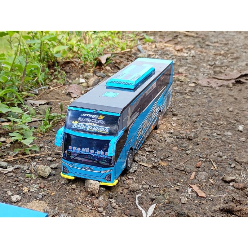 Jual MINIATUR BASURI BUS ARTIS RATU PANDORA | Shopee Indonesia