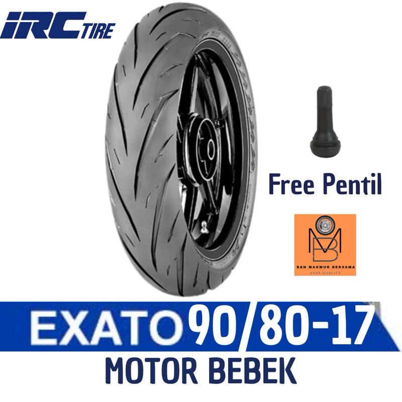 Jual Ban Tubeless IRC Untuk Motor BEBEK EXATO 90 80 Ring 17 Original ...