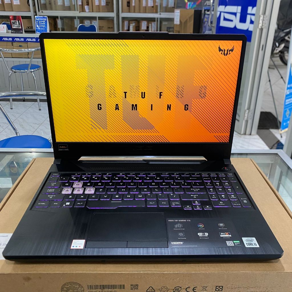 Jual Asus Tuf F15 FX506LHB Core i5-10300H 8GB 512GB 15,6"FHD GTX 1650Ti 4GB (2nd) | Shopee Indonesia