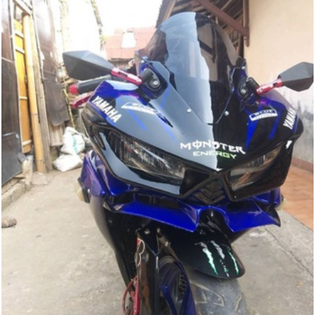 Jual Kedok Yamaha R15 V2 Model R6 Kedok Tameng Model R6 PNP R15 V2 Lama ...