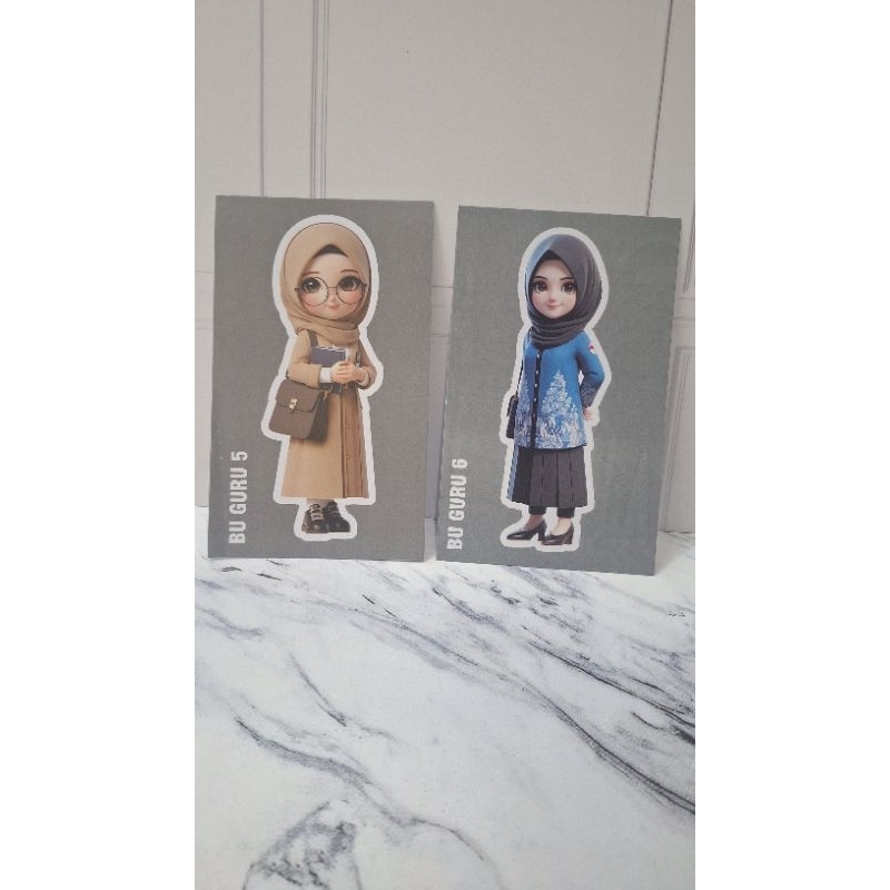 Jual Karakter Guru| Karakter Ibu & Bapa Guru | Shopee Indonesia