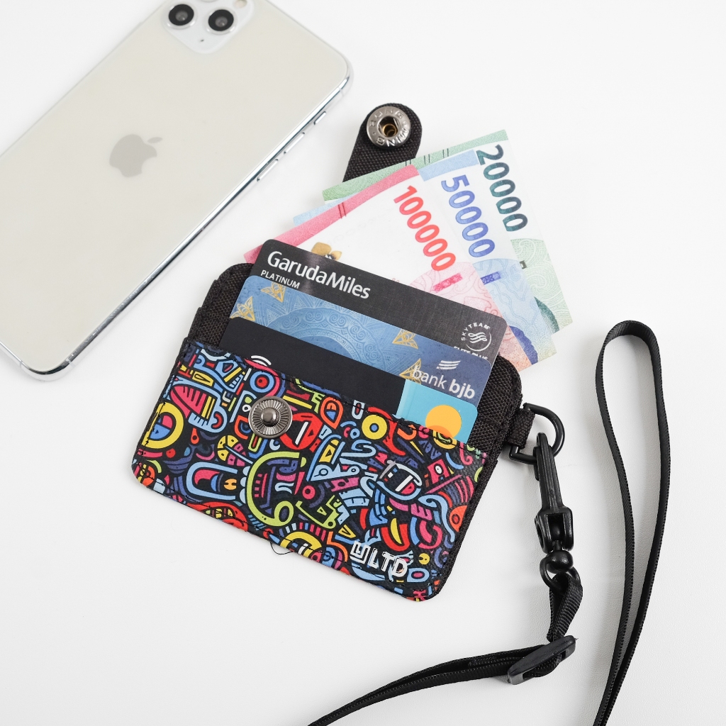 Jual YLTD - Card Holder Motif Hitam | Shopee Indonesia