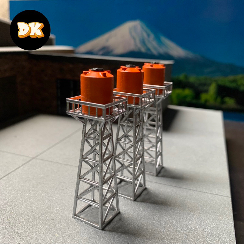 Jual Miniatur Tanki Air Toren Air Properti Diorama Maket | Shopee Indonesia