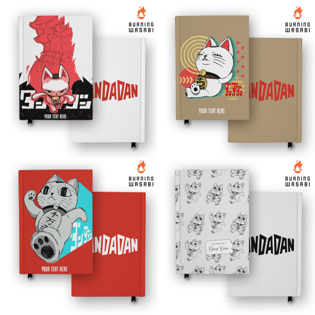 Jual Buku Notebook Dandadan 4 Cat Turbo Granny Anime Custom Hardcover ...