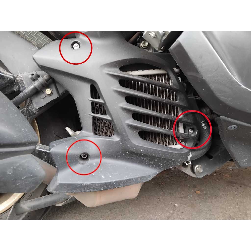 Jual BAUT PROBOLT BAUT COVER RADIATOR NMAX 2020 STAINLESS 100% ASLI ...