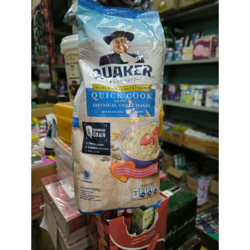 Jual Quaker Instant Quick Cook 800 Gram | Shopee Indonesia