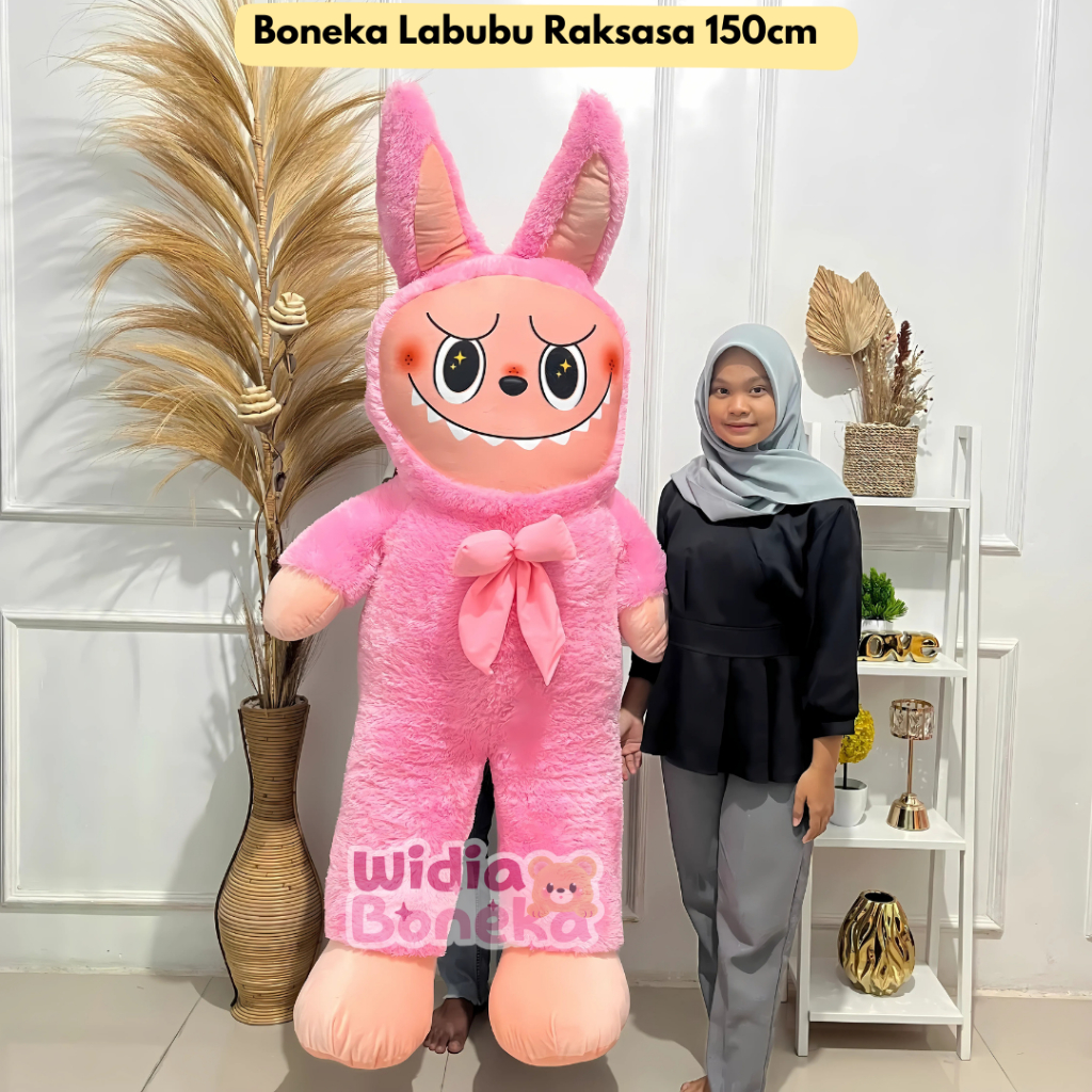Jual Boneka Labubu Raksasa Super Jumbo Sebesar Manusia 150cm | Shopee ...