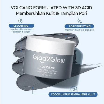 Jual G2G VOLCANO CLAY MASK 30GR | Shopee Indonesia