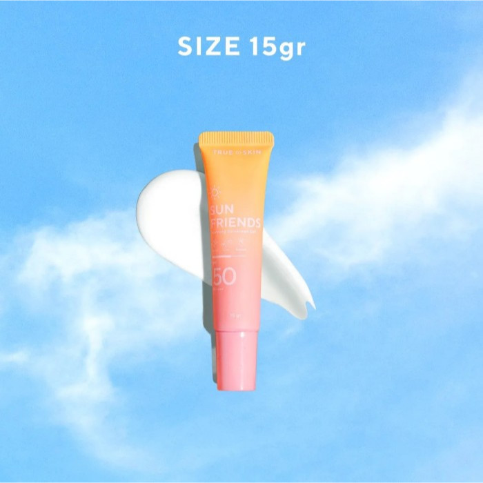 Jual [KEMASAN 15ML] True to Skin Sunfriends Sunscreen Gel SPF 50 PA ...