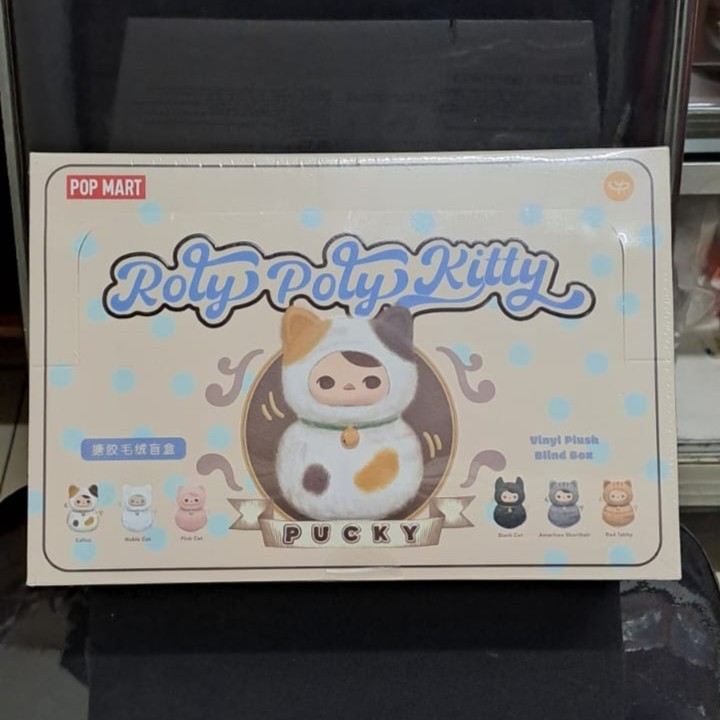 Jual PUCKY ROLY POLY KITTY SERIES VINLY PLUSH BLIND BOX PM ORIGINAL ...