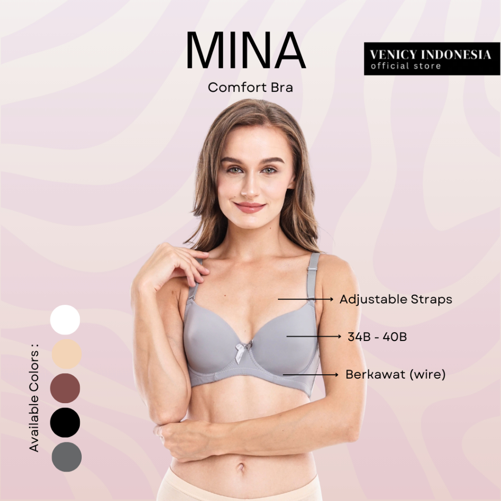 Jual VENICY Mina Comfort Bra | Shopee Indonesia