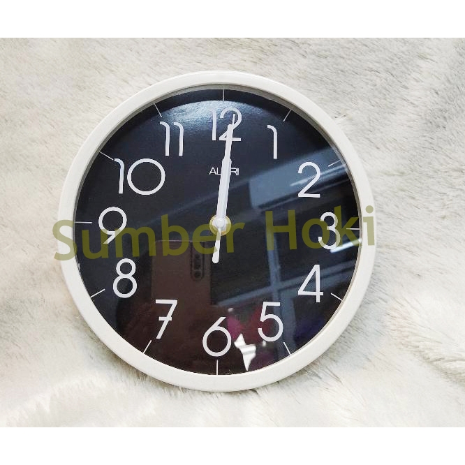 Jual Jam Dinding Analog Simple Modern Ukuran Diameter 20cm | Shopee ...