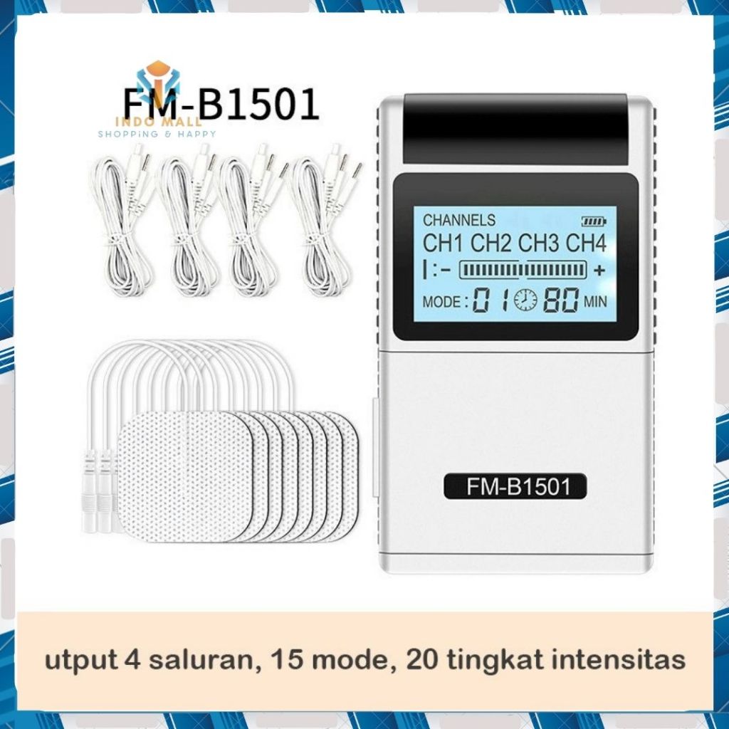 Jual ALAT PIJAT TERAPI LISTRIK TENS&EMS REFLEKSI AKUPUNTUR ELECTRIC ...