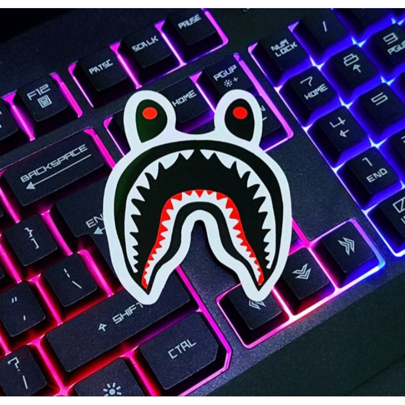 Jual Stiker Pku pku Stiker Bape A Bathing Ape Stussy Nasa | Shopee ...