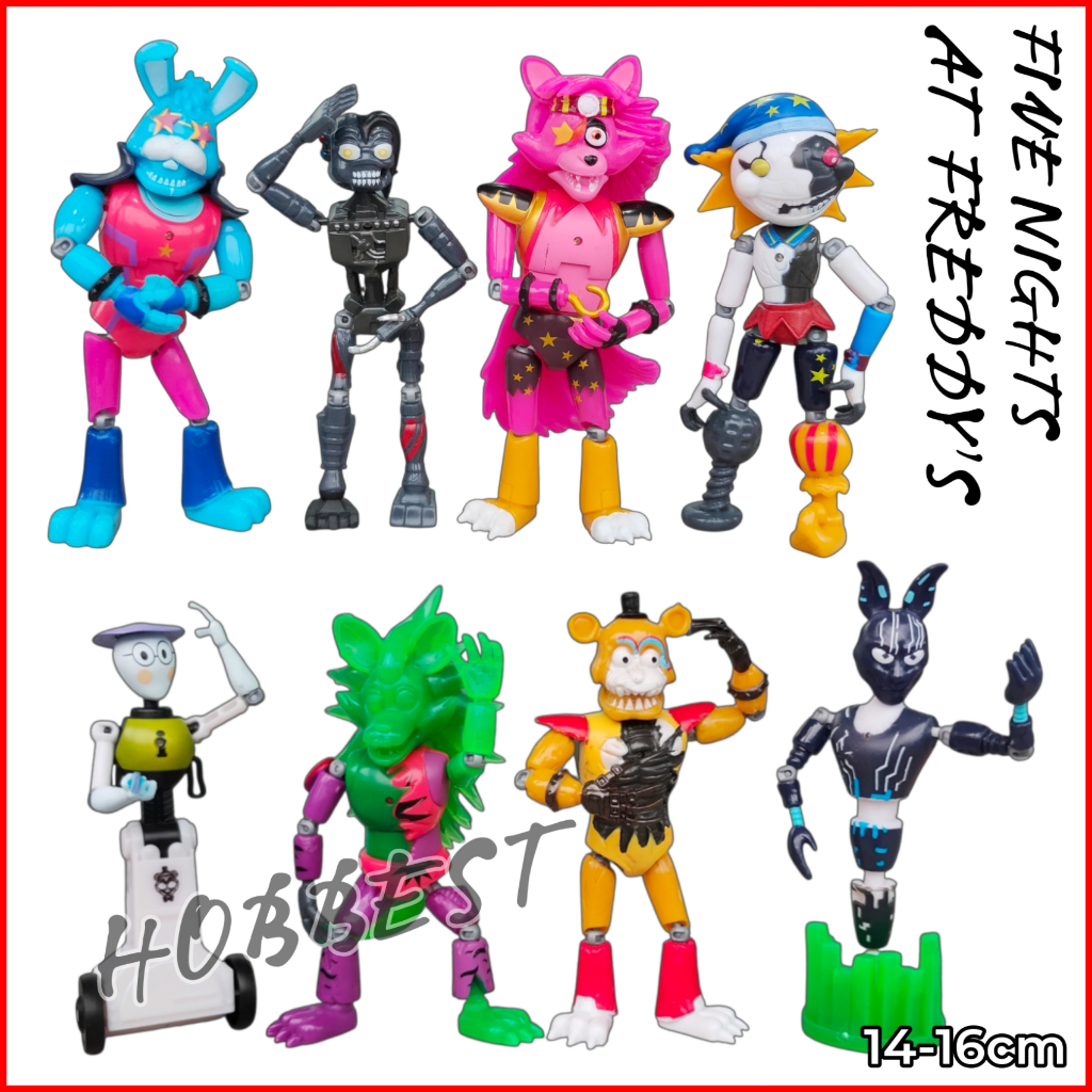 Jual Action Figure FIVE NIGHTS AT FREDDY'S set Miniatur Pajangan Mainan ...