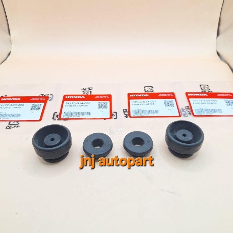 Jual Karet Tatakan Radiator Set 4pc Atas Bawah Honda Crv Gen2 Gen3 Gen4 ...