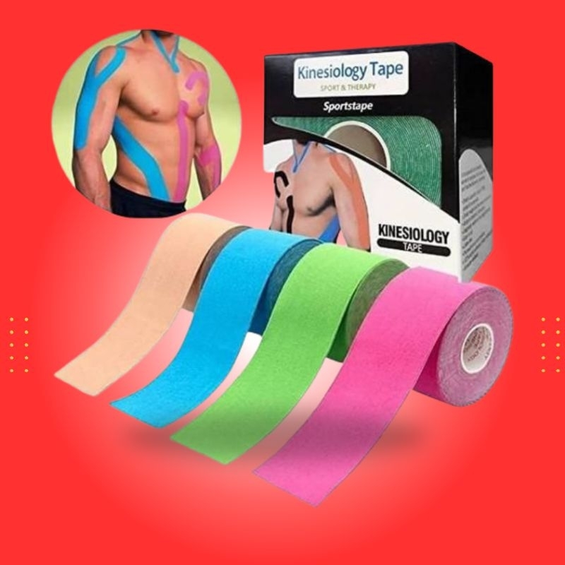 Jual Kinesiology Tape Tapping 5Cm X 1M Aksesoris Perlengkapan Olahraga ...