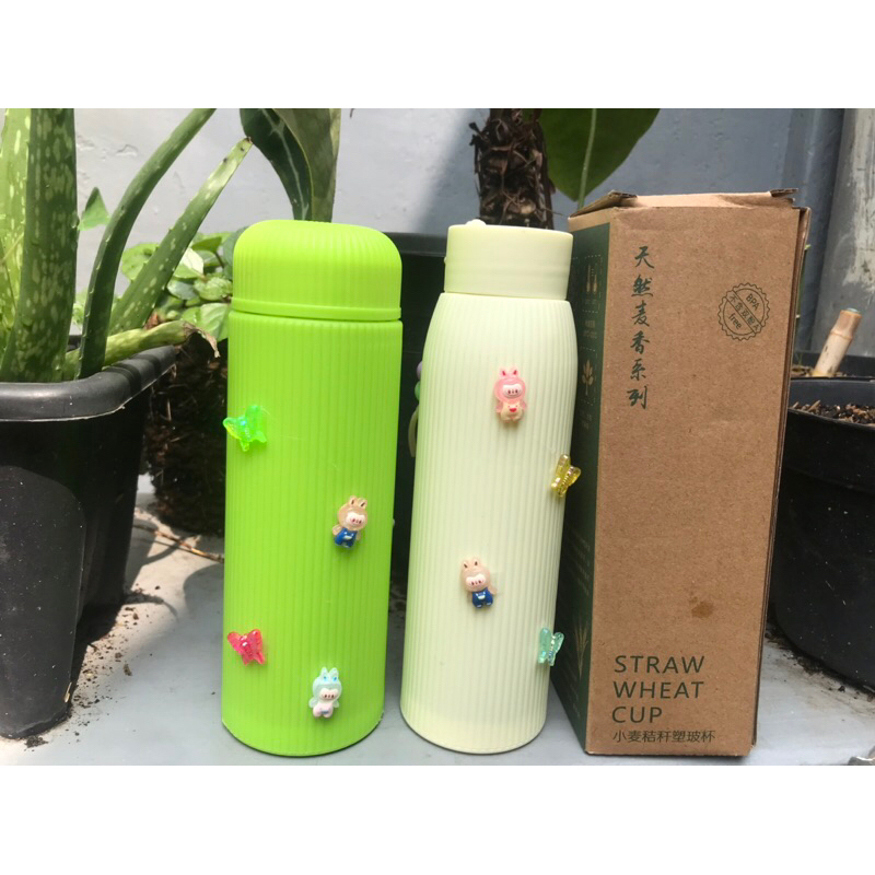 Jual Botol Minum Macaron 3D Labubu 500ml | Shopee Indonesia