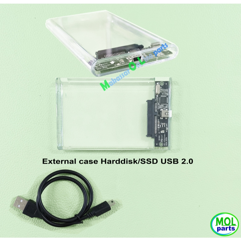 Jual Casing Hardisk Harddisk eksternal HDD Case enclosure external case SSD USB 2.0 | Shopee ...
