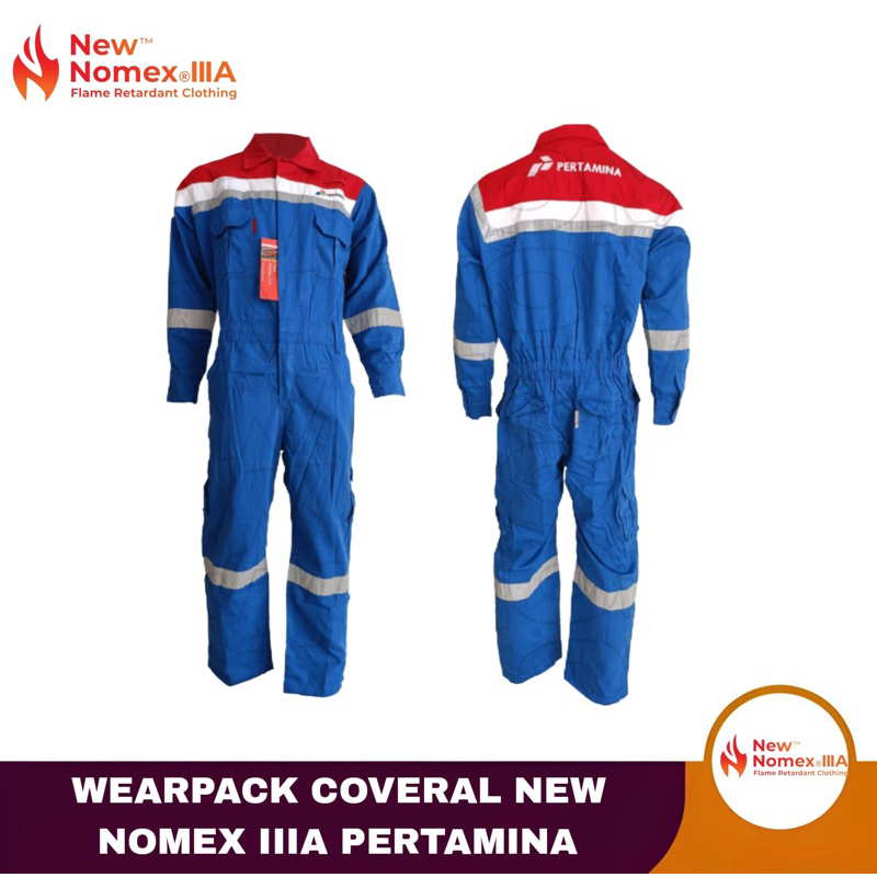 Jual Wearpack Coverall Pertamina New Nomex IIIA Original 100% | Shopee ...