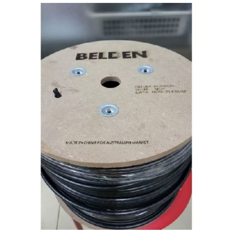 Jual Kabel Belden Cat 6 FTP Outdoor / Belden cat6 Outdoor 1 Roll 305 ...