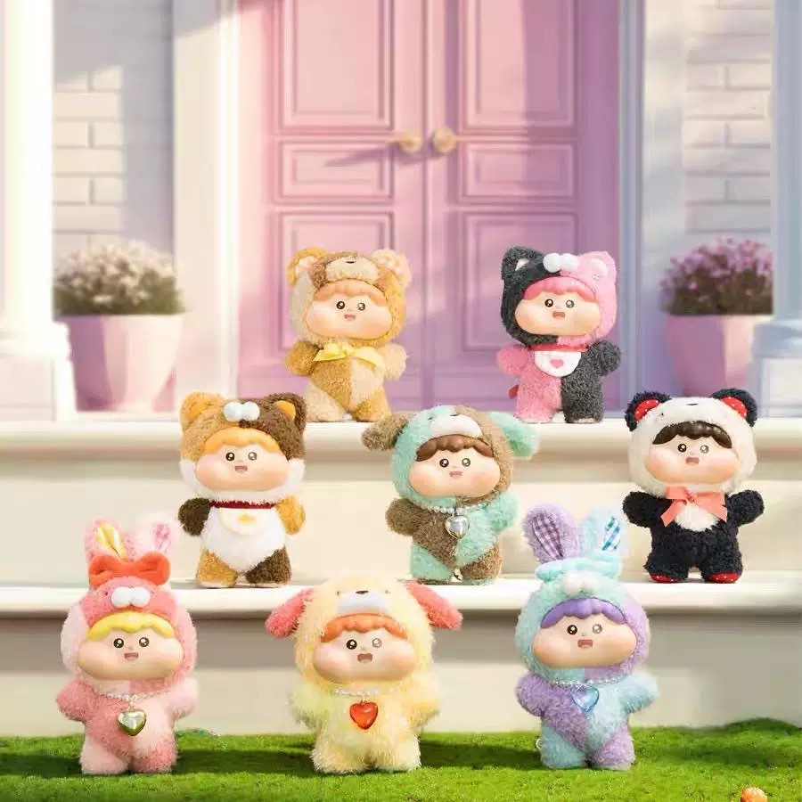 Jual ORIGINAL READY Fluffy Meatball Plush Blind Box | Shopee Indonesia