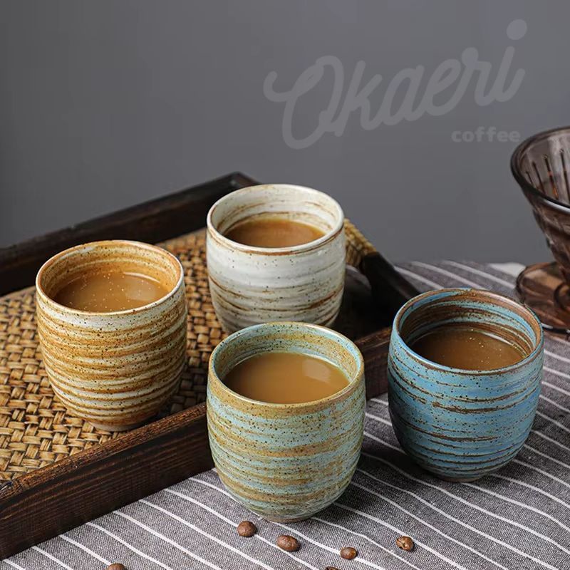 Jual Japanese Style Coffee Tea Ocha Ceramic Cup / Gelas Cangkir Teh ...
