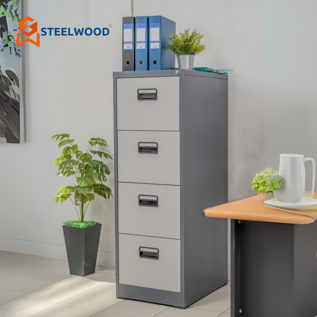 Jual [READY STOCK] STEELWOOD || FILLING CABINET/RAK PENYIMPANAN/LACI ...