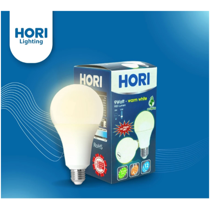 Jual HORI Lampu LED BULB Bohlam WARM WHITE | Shopee Indonesia