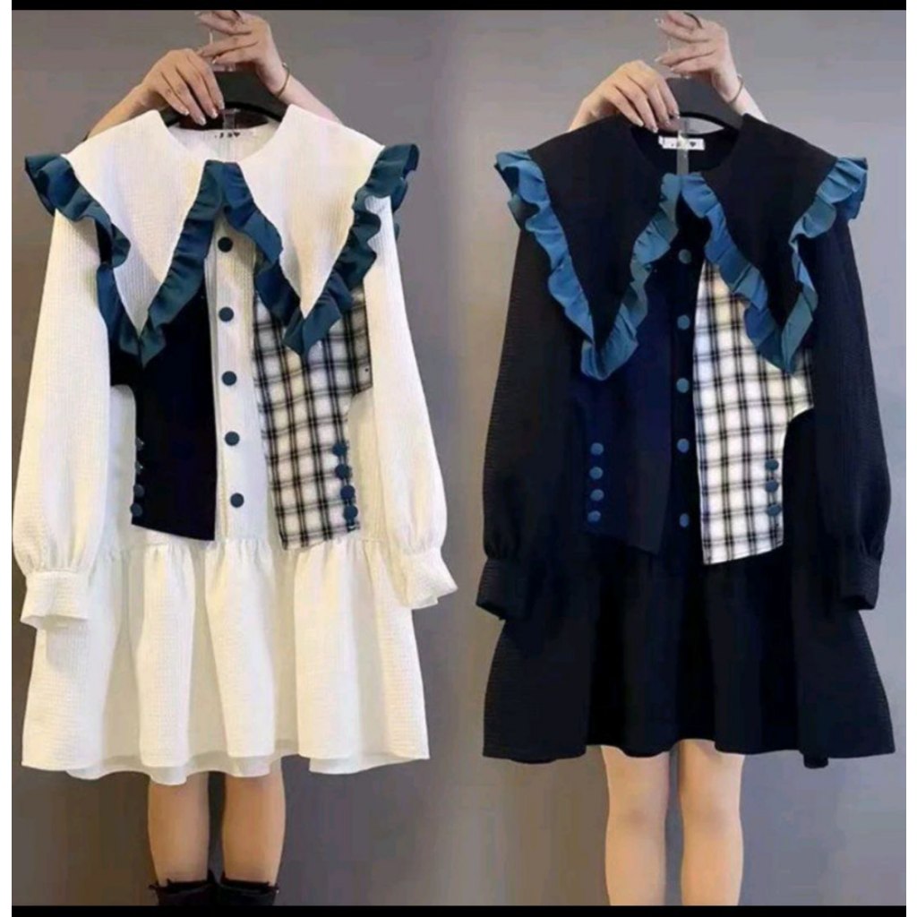 Jual KIDS DRESS SUZUME/ MODEL JEJEPANGAN/ GAKUSEI/ JEPANG/ BLACK ...