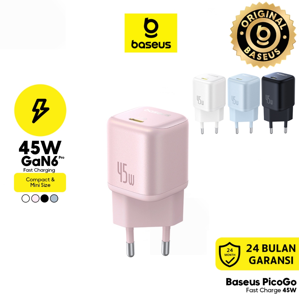 Jual Baseus Office PicoGo Wall Charger Mini Adaptor GaN6 Pro Ultra Fast ... Jual Baseus Office PicoGo Wall Charger Mini Adaptor GaN6 Pro Ultra Fast ...