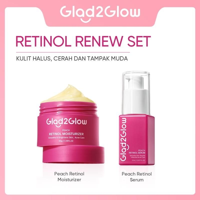 Jual SHVA. G2G Glad2glow Paket Peeling 2in1 Serum dan Moisturizer ...