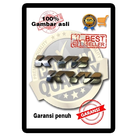 Jual TULISAN KYB Emblem KAYABA emblem timbul KYB TEBAL 3MM (1 Set 2 Pcs ...